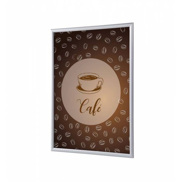 Snap Frame A4 Complete Set Coffee Spanish | Showdowndisplays.eu
