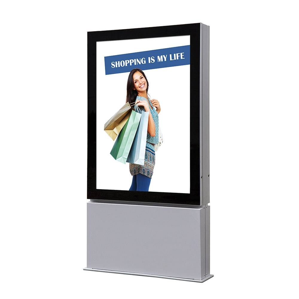 LED Outdoor Premium Poster Case Freestanding | Showdowndisplays.eu