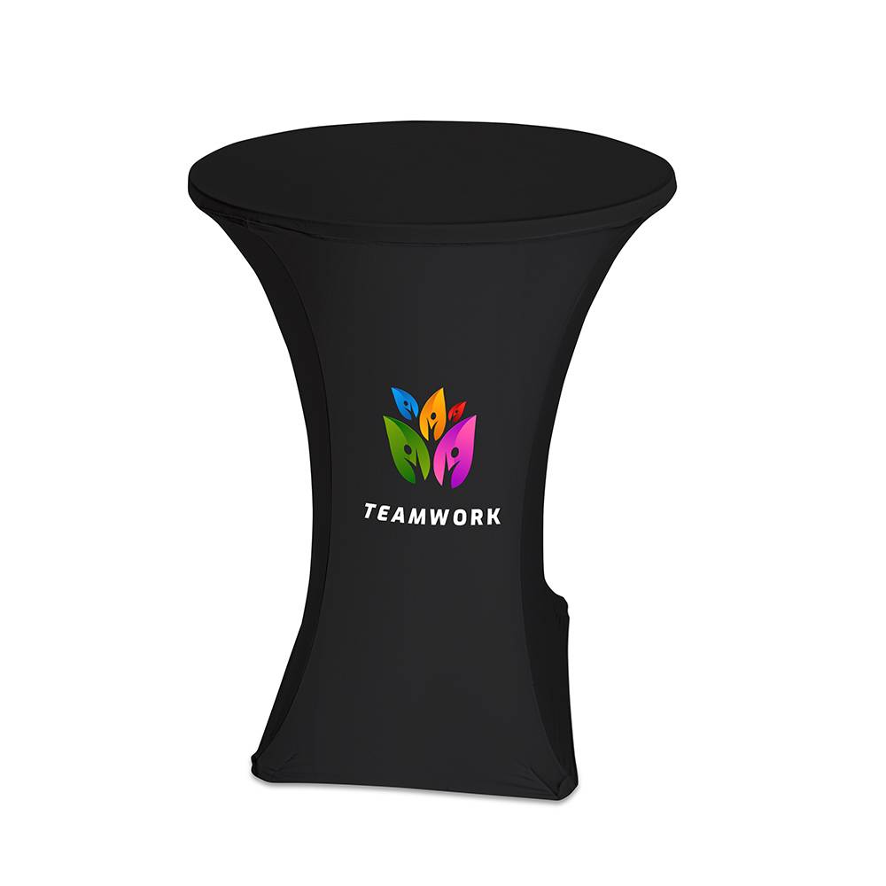 Table Cover Standing Round | Showdowndisplays.eu