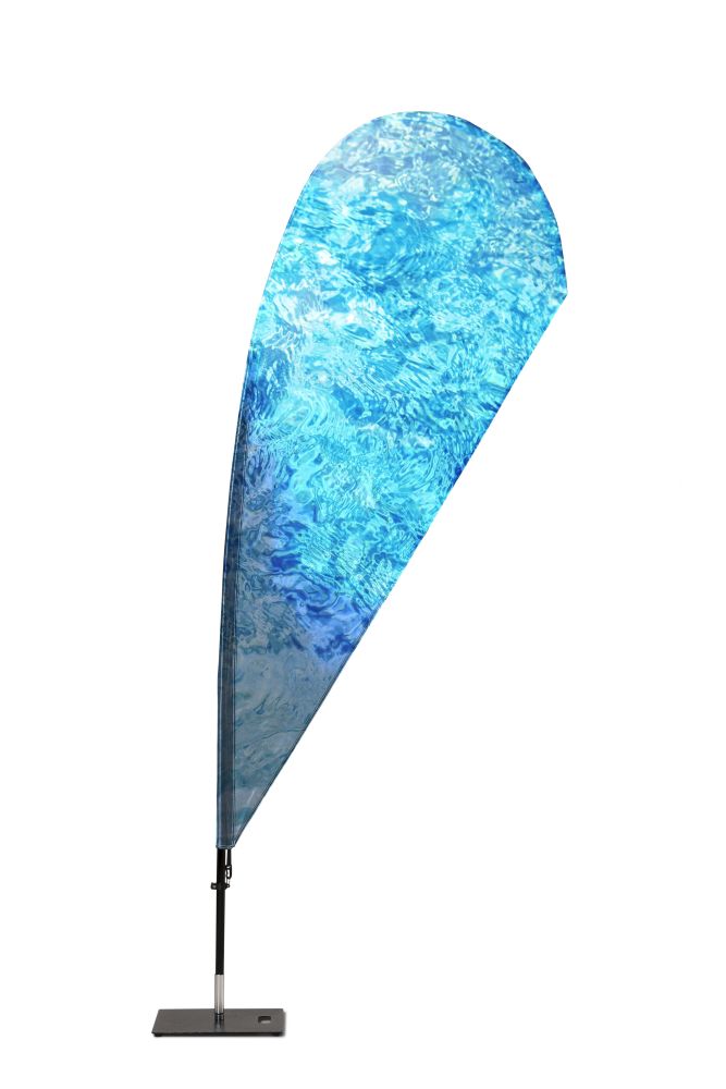 Beach Flag Fiber Wind And Drop | Showdowndisplays.eu