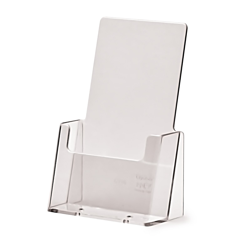 Taymar® Brochure Holder Counter 1x DL Portrait | Showdowndisplays.eu