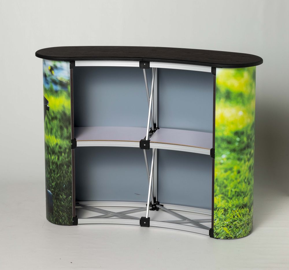 Counter Magnetic Table Top Black | Showdowndisplays.eu