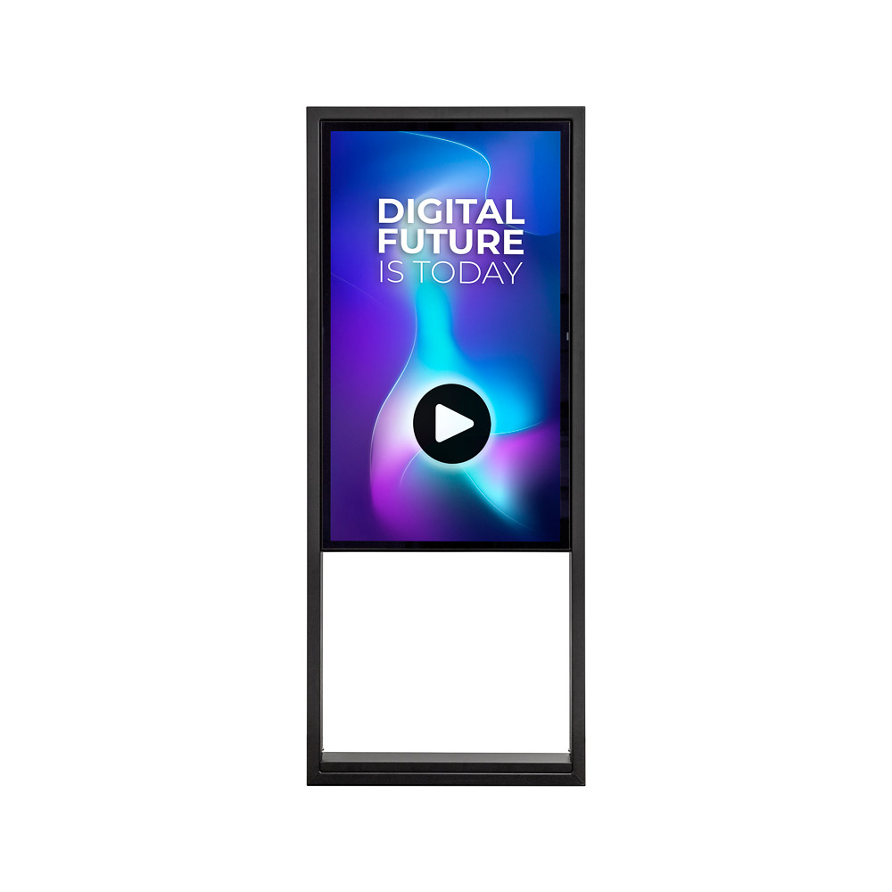 Outdoor Digital Totem Design with 55" Samsung Screen | Showdowndisplays.eu