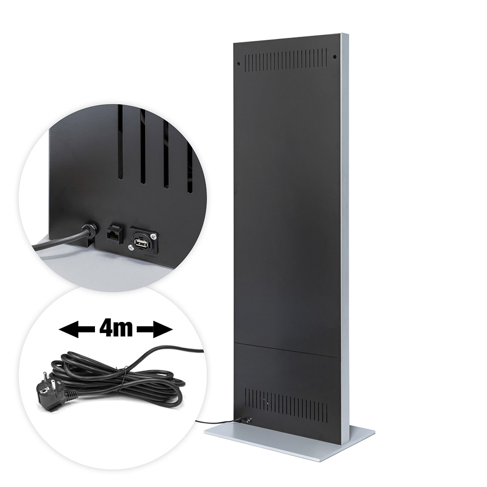 Digital Slim Totem | Showdowndisplays.eu