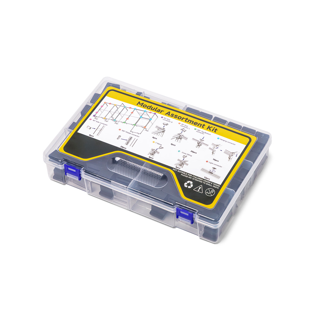 FlexFrame Connector Set Silver | Showdowndisplays.eu
