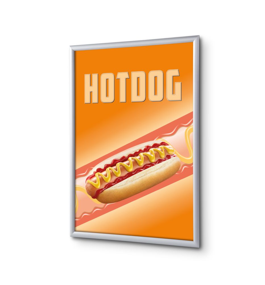Snap Frame Complete Set Hot Dog | Showdowndisplays.eu