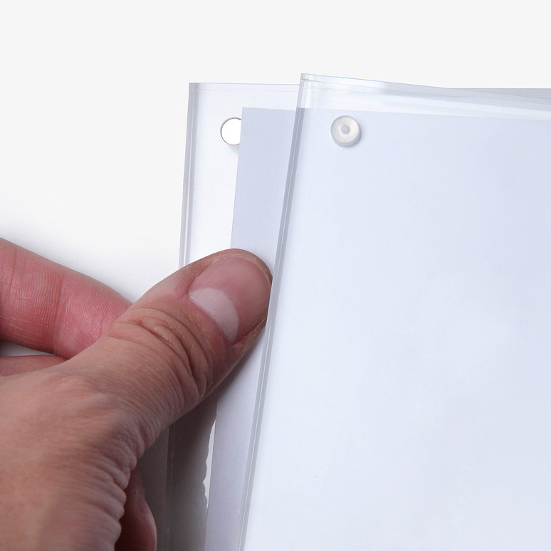 Magnetic Ticket Holder A4 | Showdowndisplays.eu