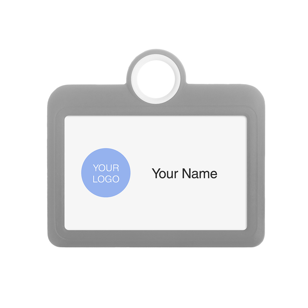 ID Card Landscape Grey | Showdowndisplays.eu
