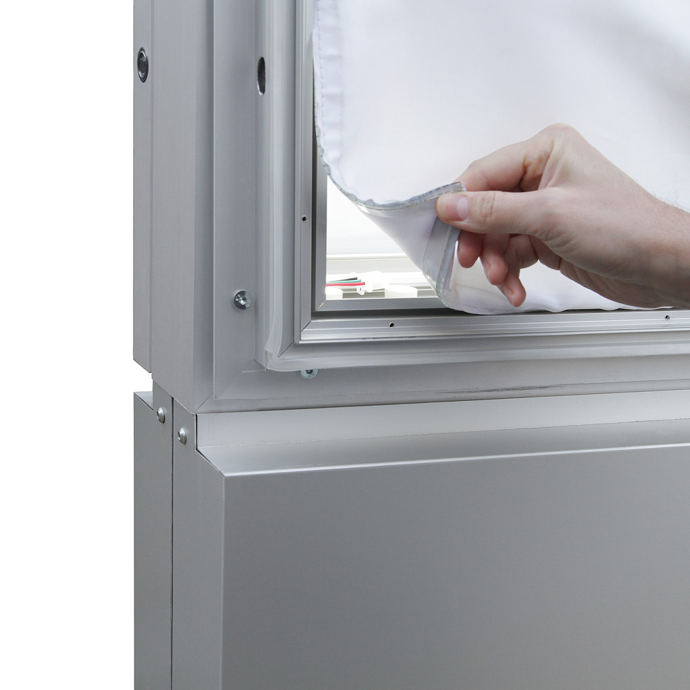 LED Outdoor Premium Poster Case Freestanding | Showdowndisplays.eu