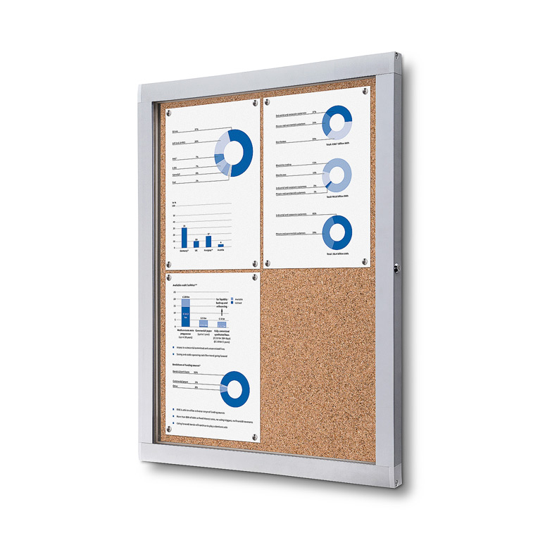 Lockable Notice Boards | Showdowndisplays.eu