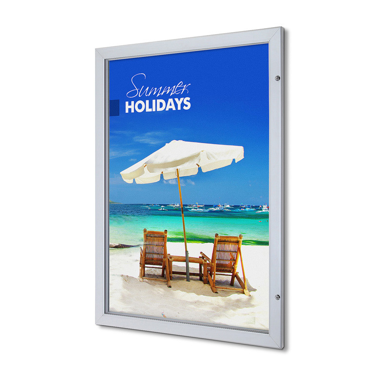 Lockable Poster Case With Metal Backwall And Writable Surface ...