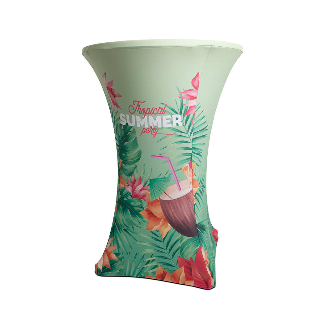 Table Cover Standing 80 cm Round | Showdowndisplays.eu