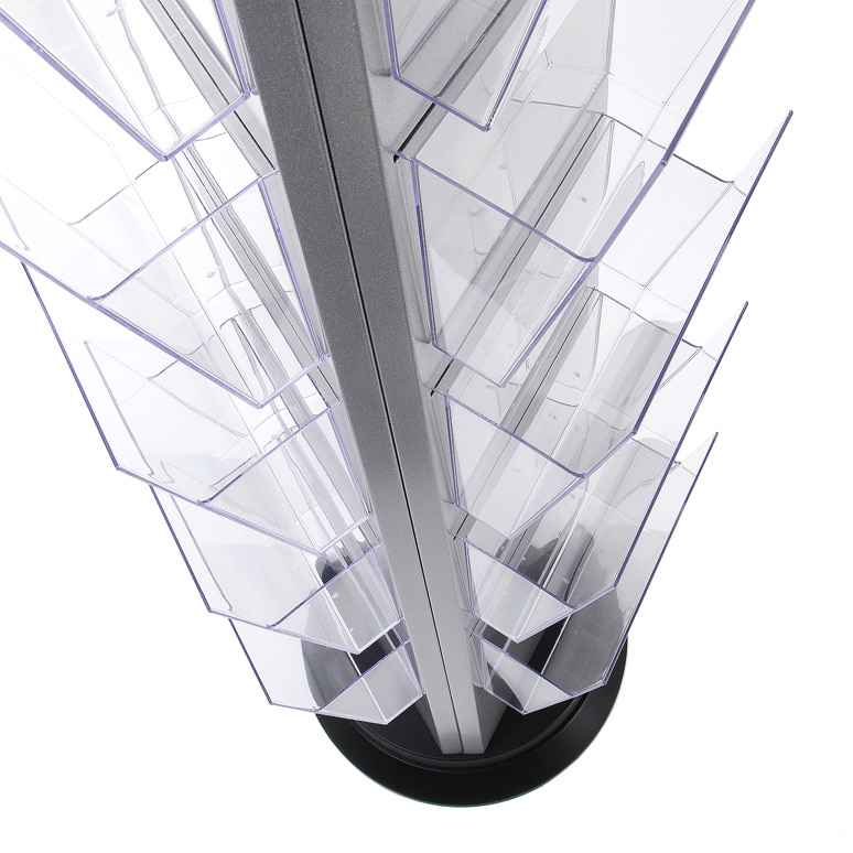 Trys Rotating Brochure Stand 18x A4 Pockets | Showdowndisplays.eu