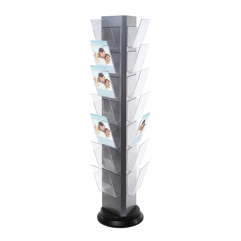 Trys Rotating Brochure Stand | Showdowndisplays.eu