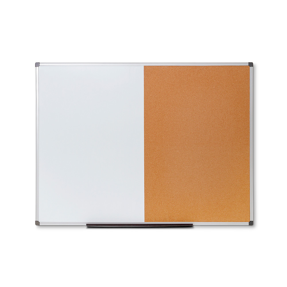 Combi Board - Alu Whiteboard / Cork 90 x 120 cm | Showdowndisplays.eu