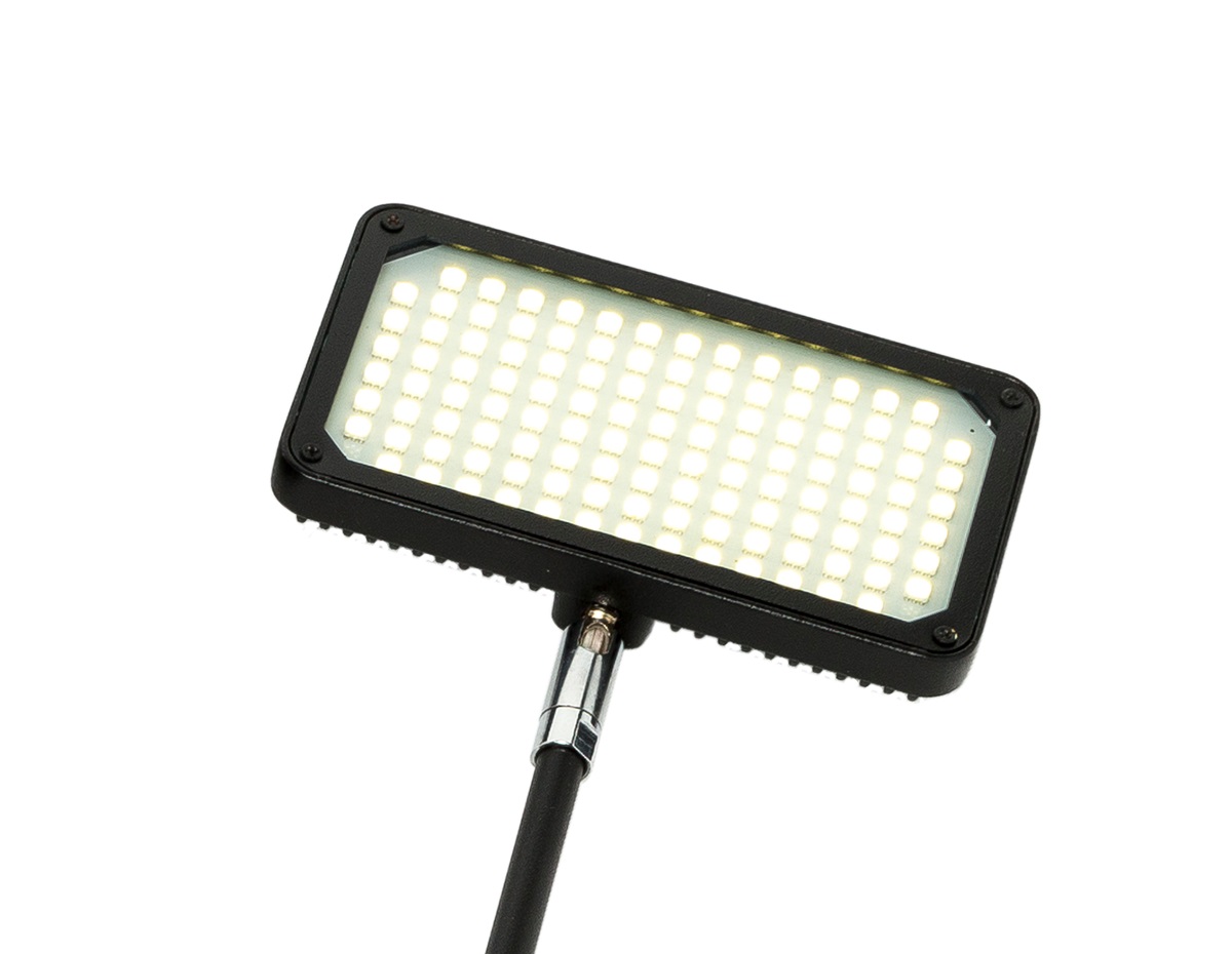 Wall LED 116 Black Power Plug Backside | Showdowndisplays.eu