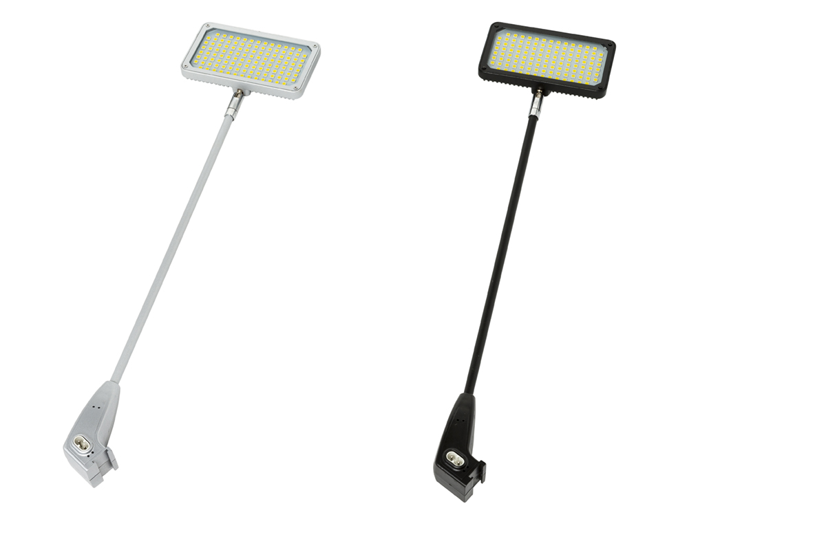 Wall LED 116 Black Power Plug Backside | Showdowndisplays.eu