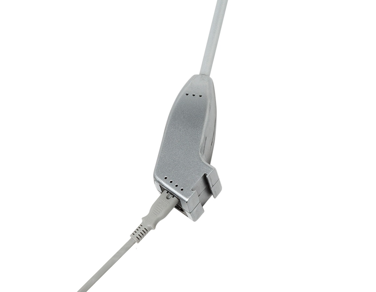 Wall LED 116 Black Power Plug Backside | Showdowndisplays.eu