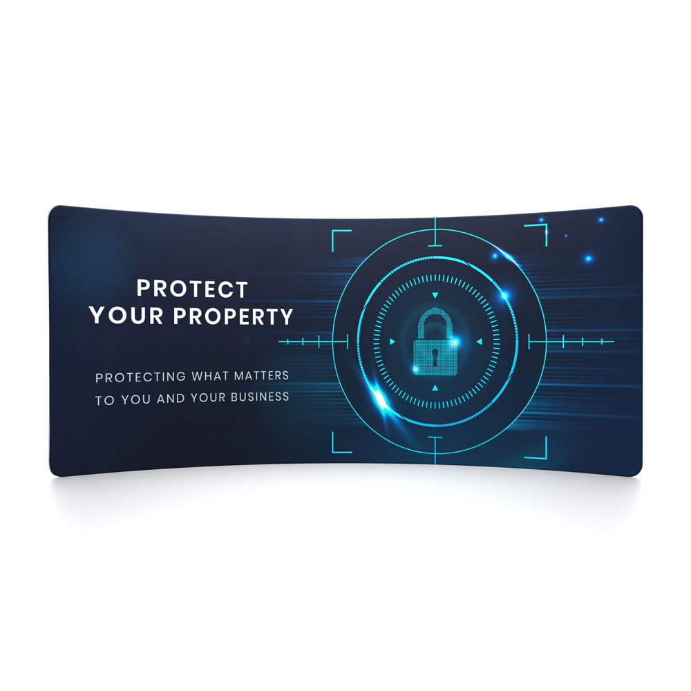 Zipper Wall Curved Basic | Showdowndisplays.eu